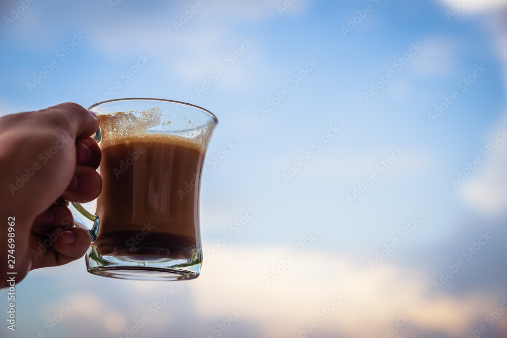 Cloudy Morning Coffee