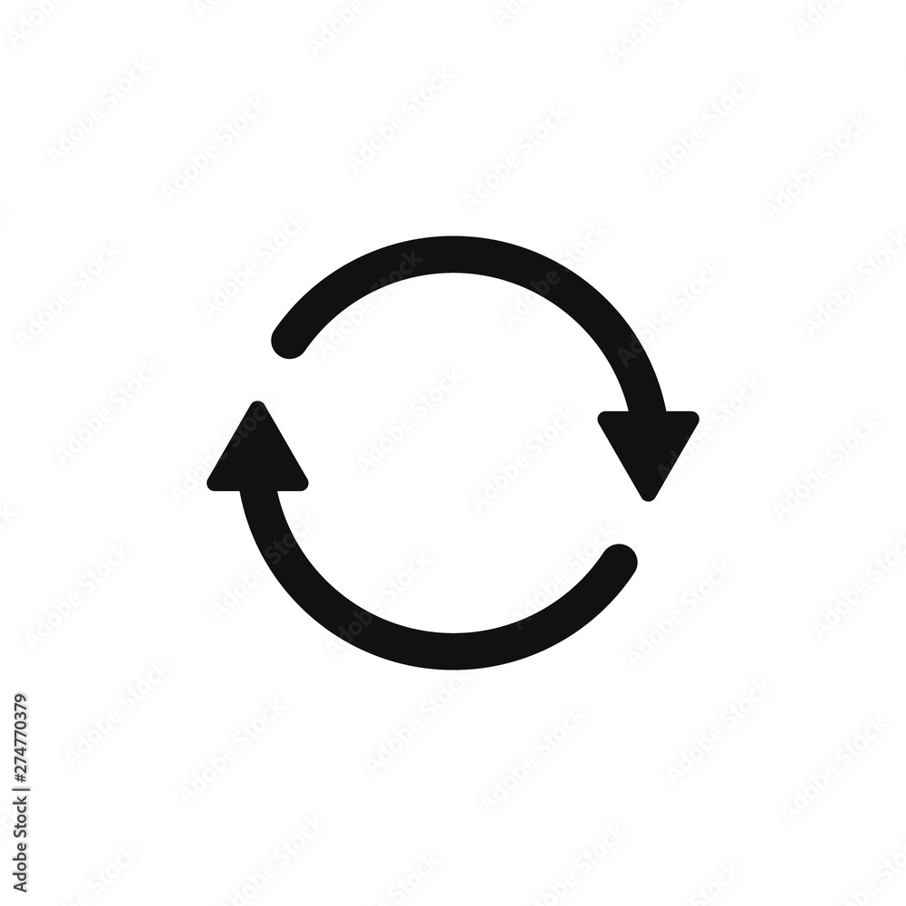 Two Arrows Circle Vector Illustration Isolated Stock Vector Adobe Two Arrows Circle Vector Illustration Isolated Stock Vector Adobe