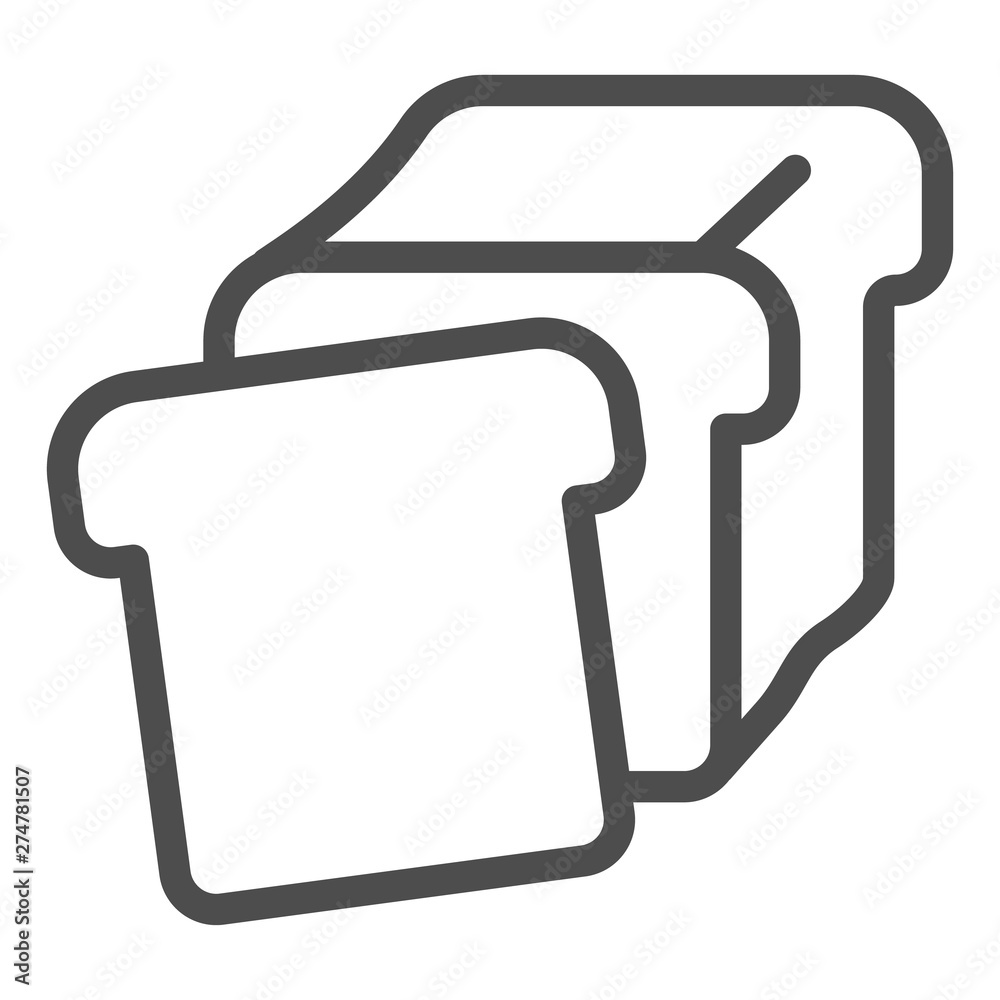 Toast Outline