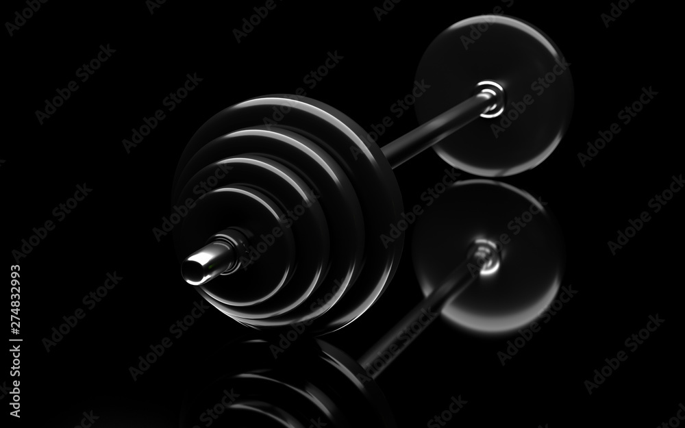 Bodybuilding rod. Stock Photo | Adobe Stock