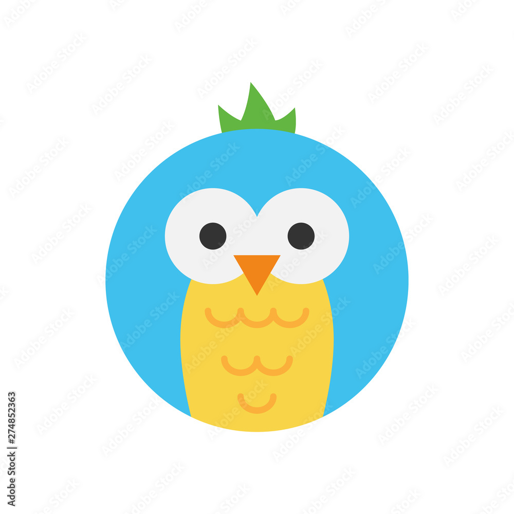 Bird Face Clipart