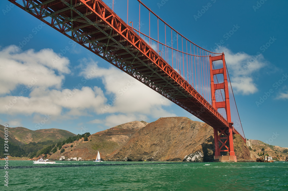 Golden Gate Bridge At Day