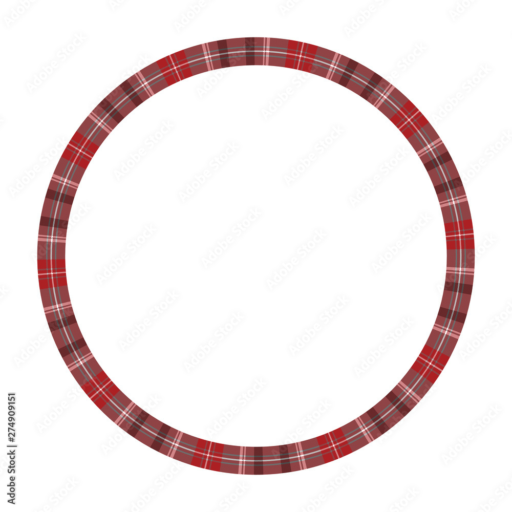 Round frame vector vintage pattern design template. Circle border ...