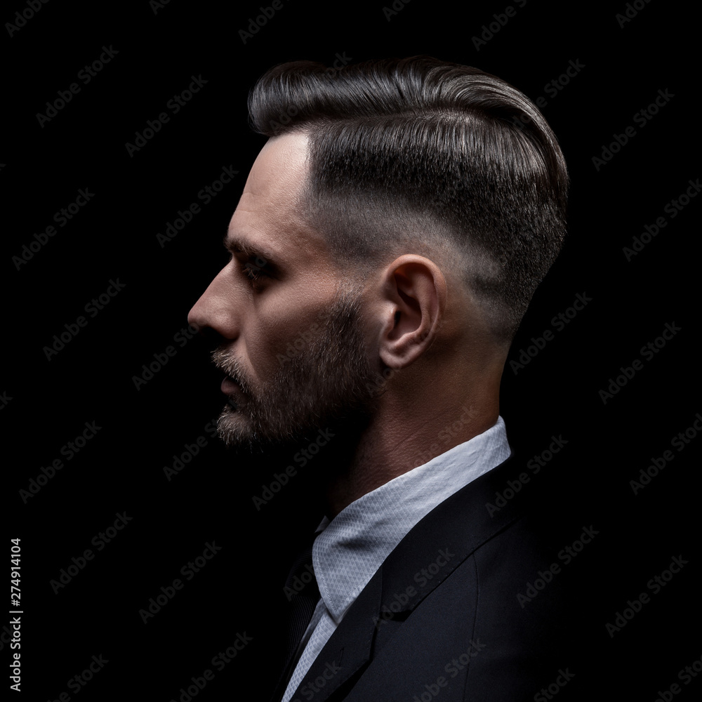 Undercut Side View Men