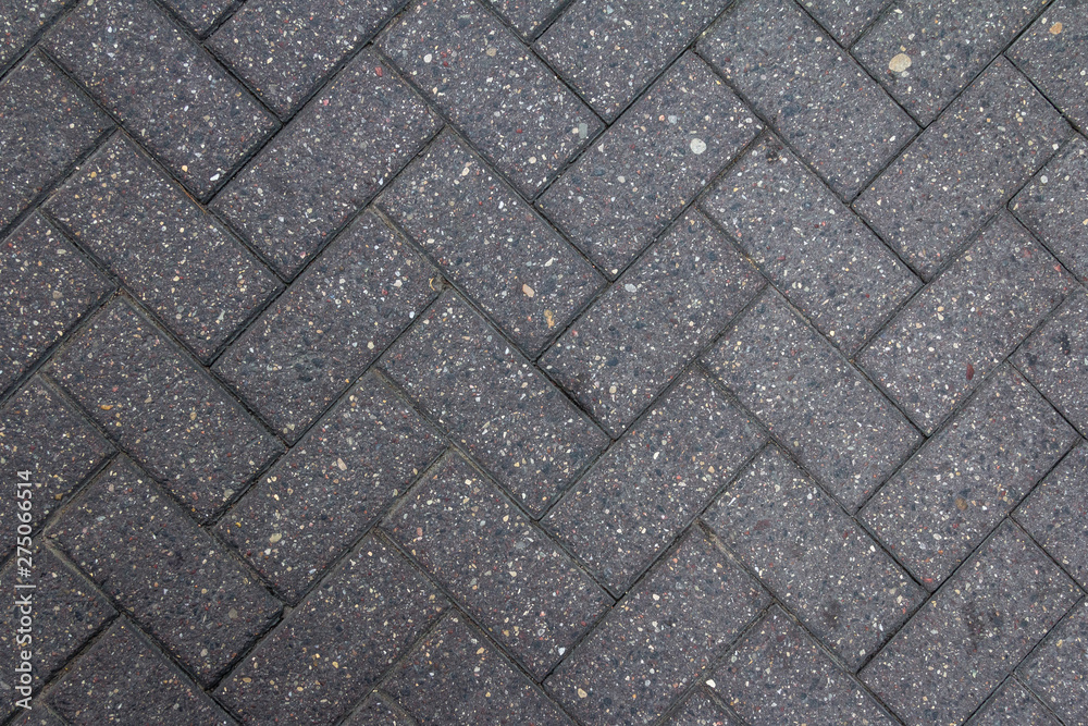 Concrete tile texture. City pavement background. Abstract stone brick ...