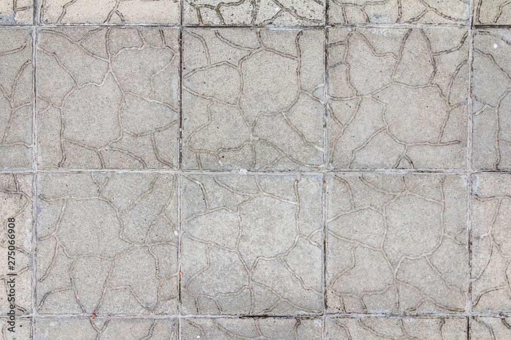 Concrete tile texture. City pavement background. Abstract stone brick ...
