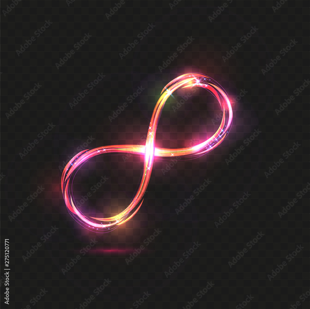 Glitter Infinity Sign