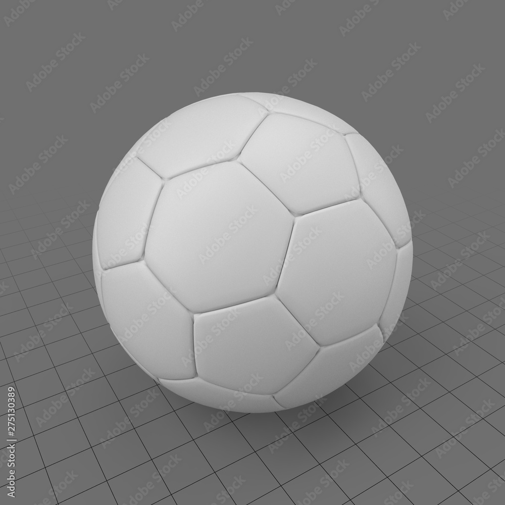 Soccer ball Stock 3D asset | Adobe Stock