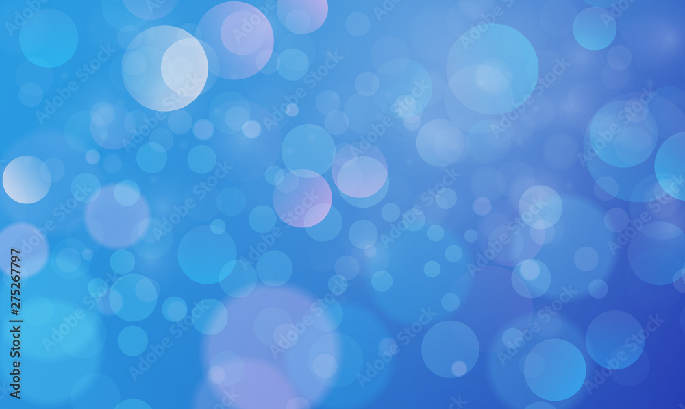Blue Bokeh Texture