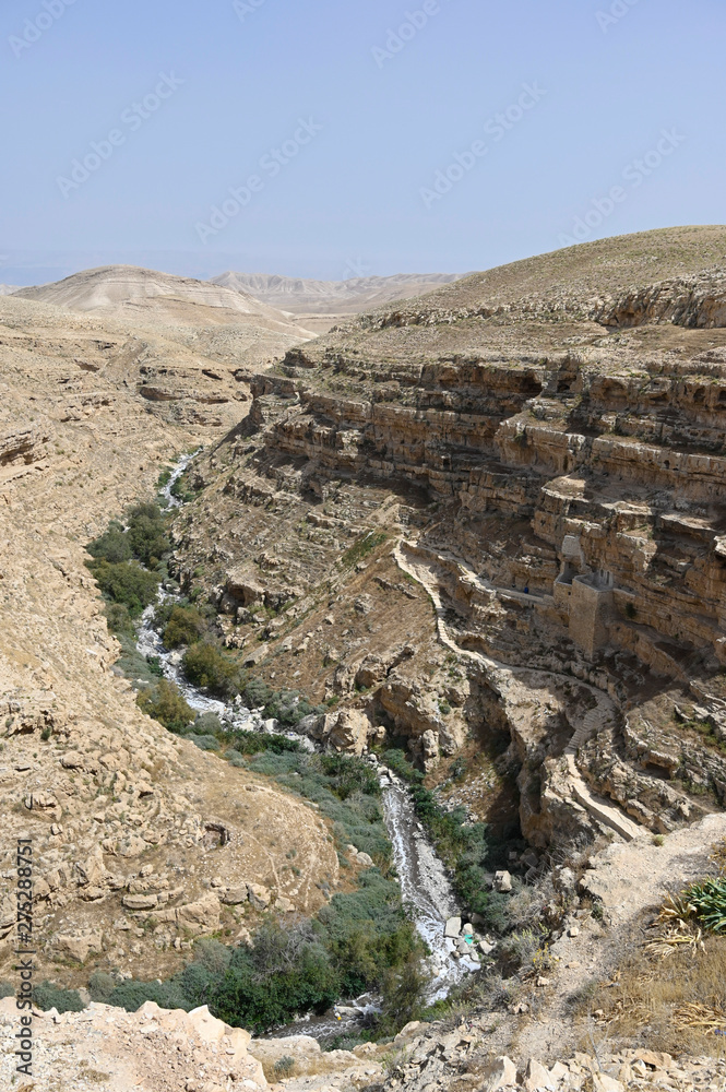Vallée du Cédron Stock Photo | Adobe Stock