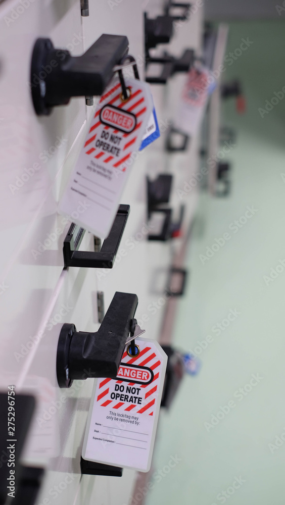 Lock out & Tag out, Lock out station, machine - specific Lock out ...