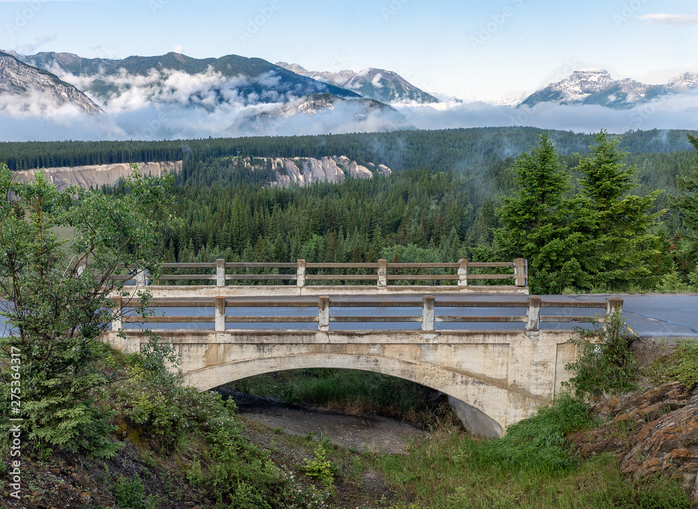 Old Bridge in Banff National Park Stock Photo | Adobe Stock