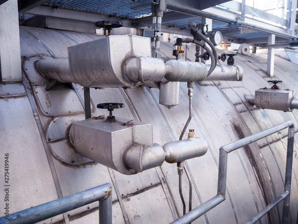 Condensate port for fill water to prevent steam (process condition ...