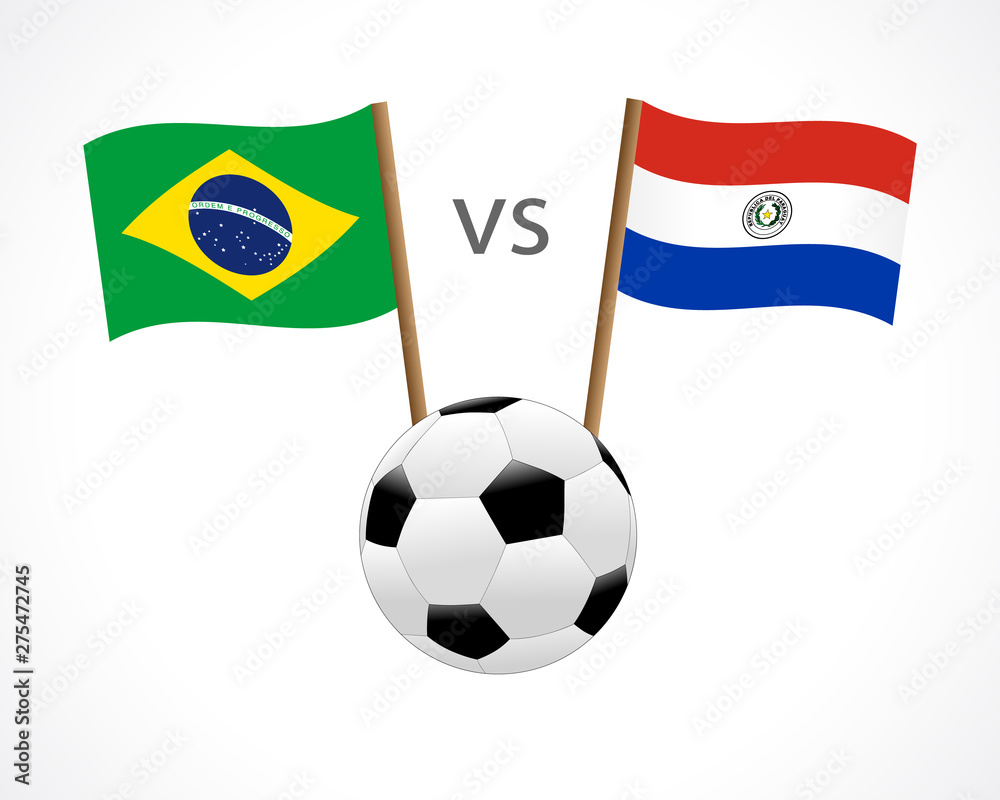 Paraguay Soccer Logo