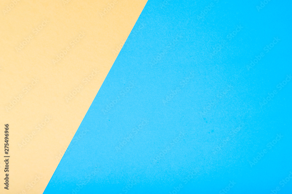Yellow and green two tone color paper background. Stock Photo | Adobe Stock