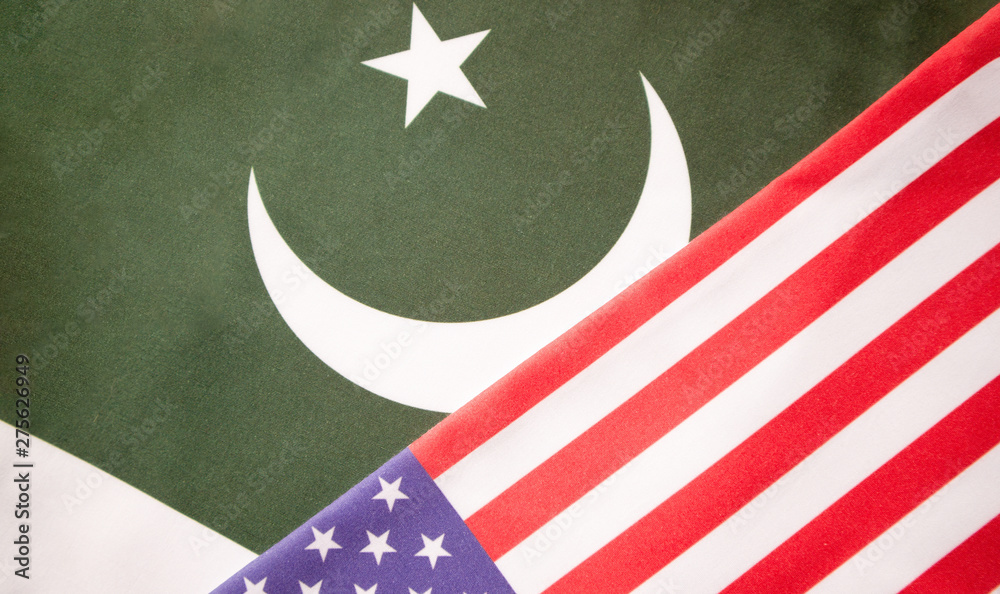 Concept of Bilateral relationship between two countries showing with ...