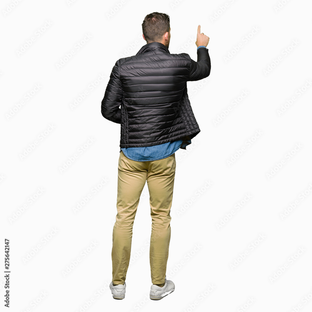 Man Standing Backwards