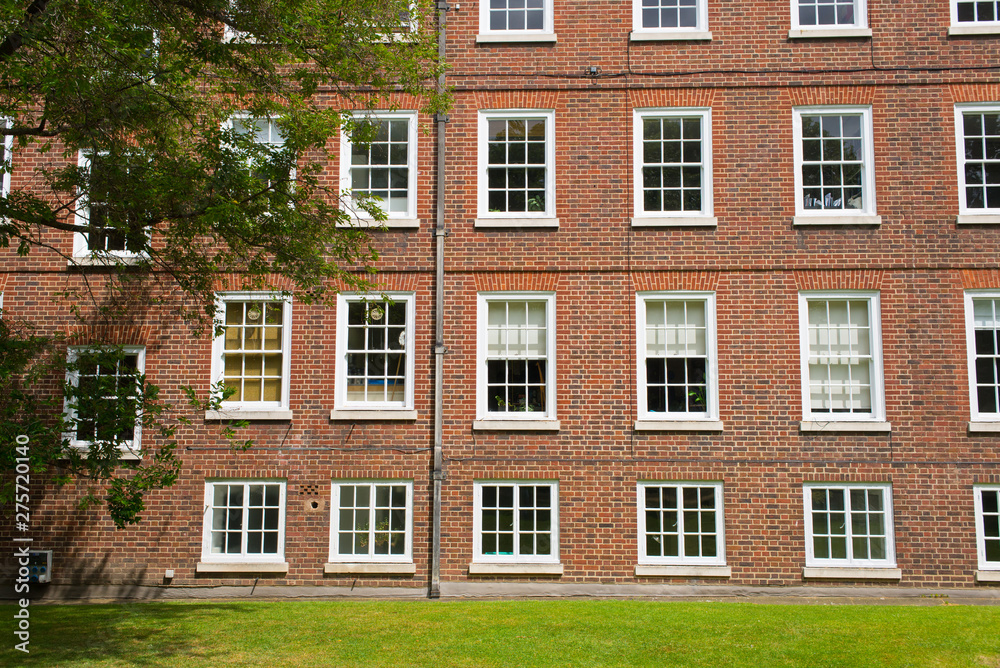 Classic historical Office Building Georgian British English style with ...