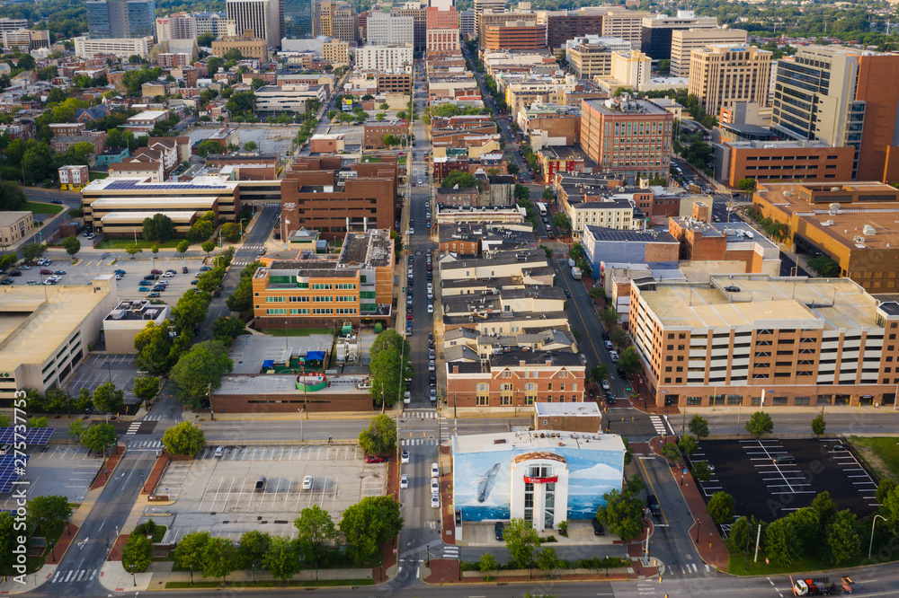 Aerial of Wilmington Delaware Stock Photo | Adobe Stock