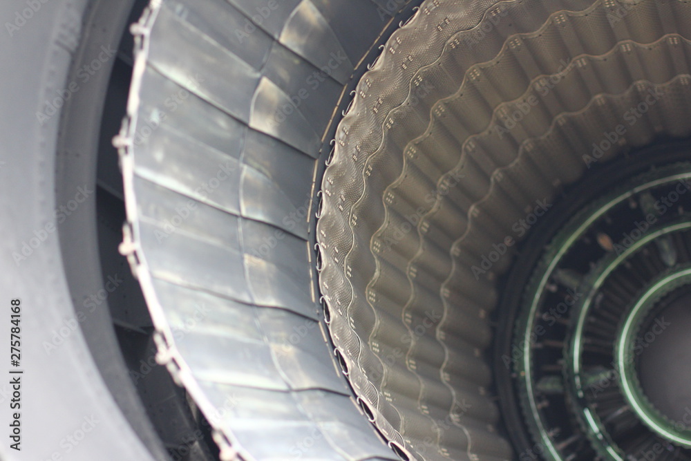 Avia nozzle. Military jet engine with a variable thrust direction ...