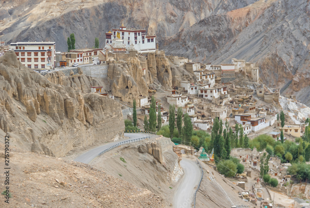 Leh, India - located along the majestic Indus Valley, the city of Leh ...