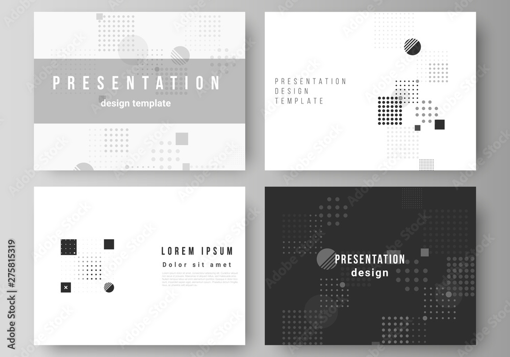 The minimalistic abstract vector illustration of the editable layout of ...