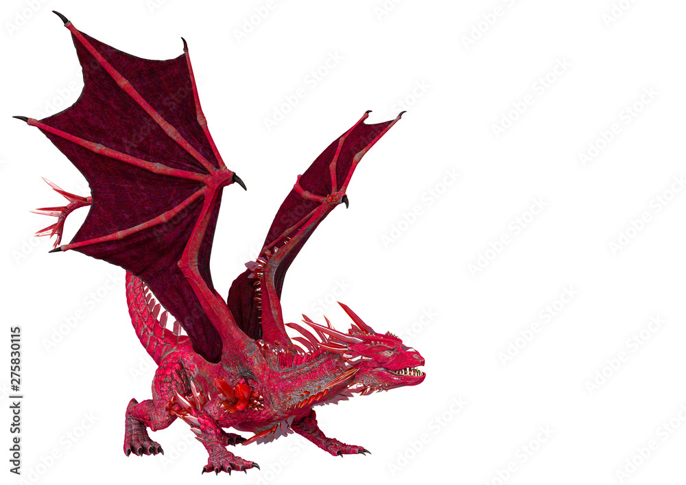 Red Crystal Dragon
