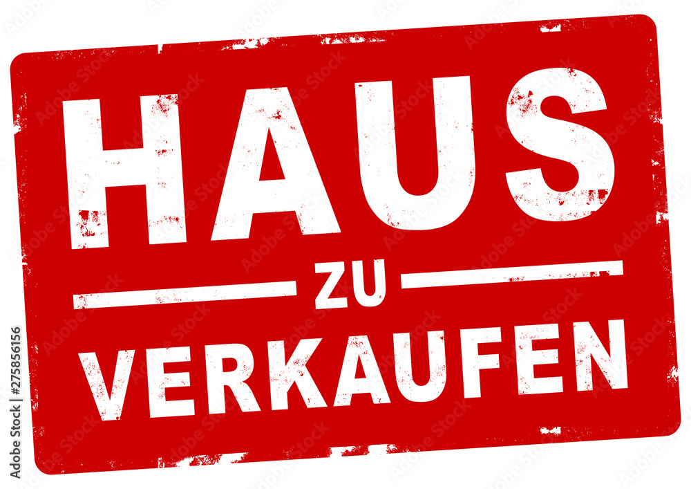 Haus Zu Verkaufen Schild
