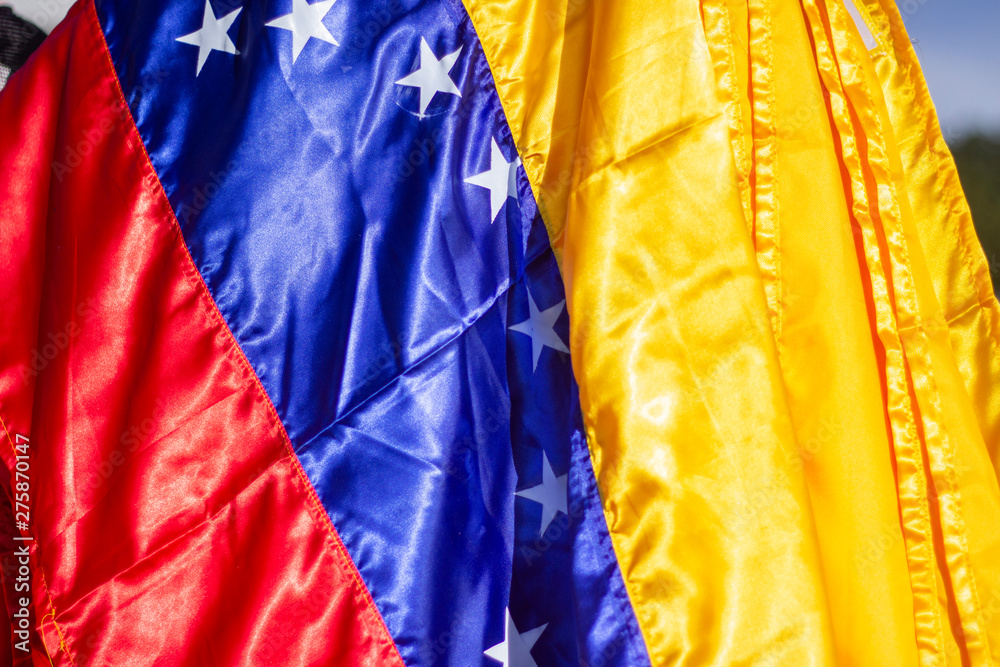 La bandera de Venezuela Stock Photo | Adobe Stock