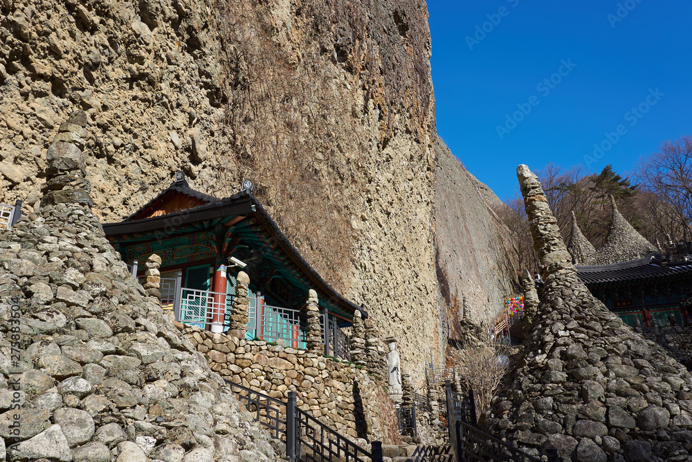 Tapsa Temple is a famous temple in Korea. Stock Photo | Adobe Stock