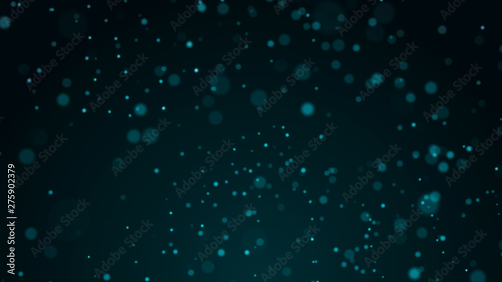 Dust particles. Abstract futuristic background of dots. Cosmic ...