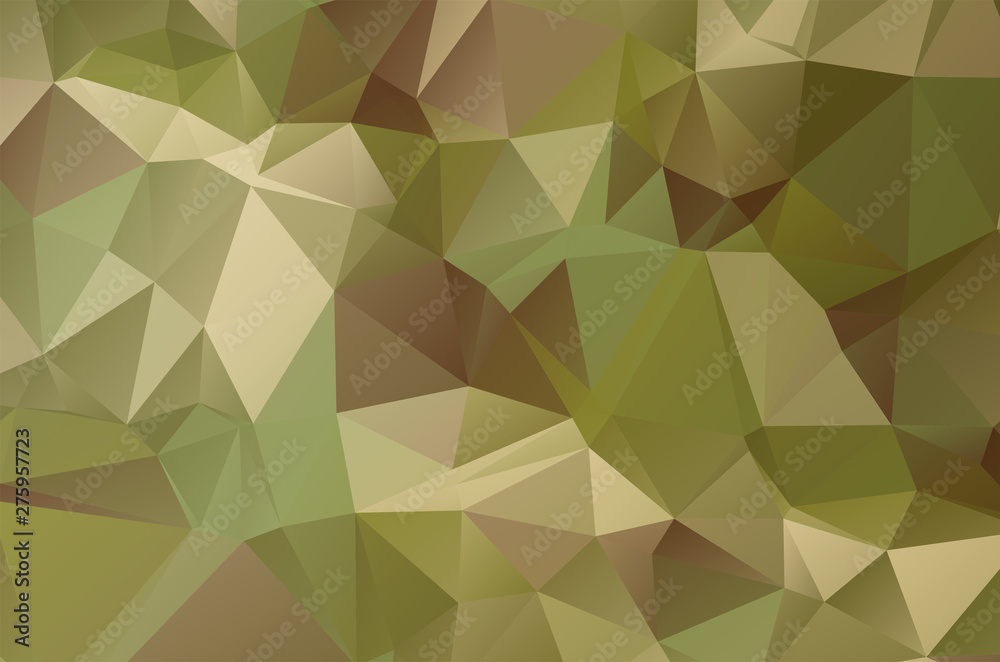 Camouflage Low poly crystal background. Polygon design pattern ...