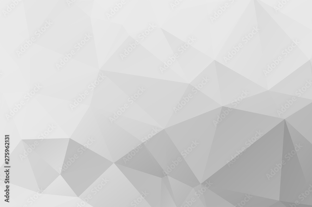 White Polygon Background