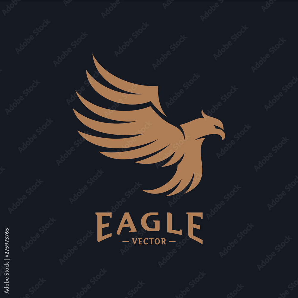 Eagle Logo Design Vector. Eagle Logo Design Concepts Template. Icon ...