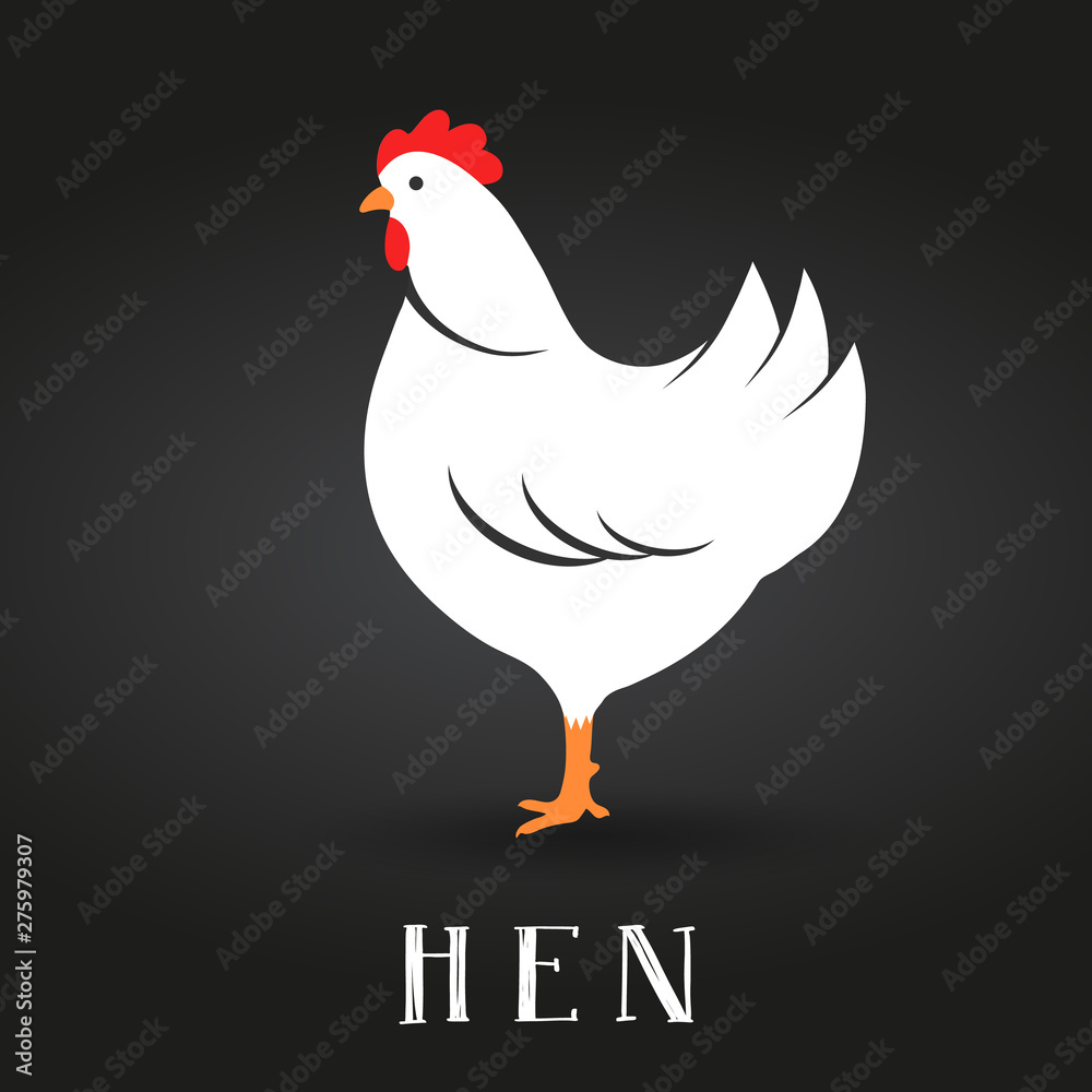 Premium chicken logo. Labels, badges and design elements. Vector ...