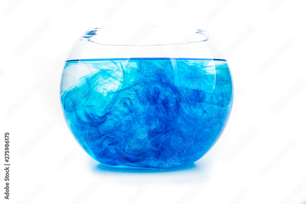 Blue Food Coloring In Water