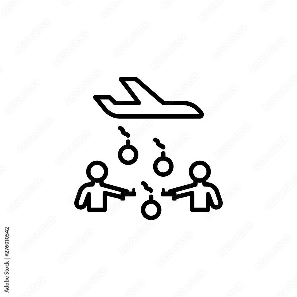battle guns migration outline icon. element of migration illustration ... battle guns migration outline icon. element of migration illustration ...