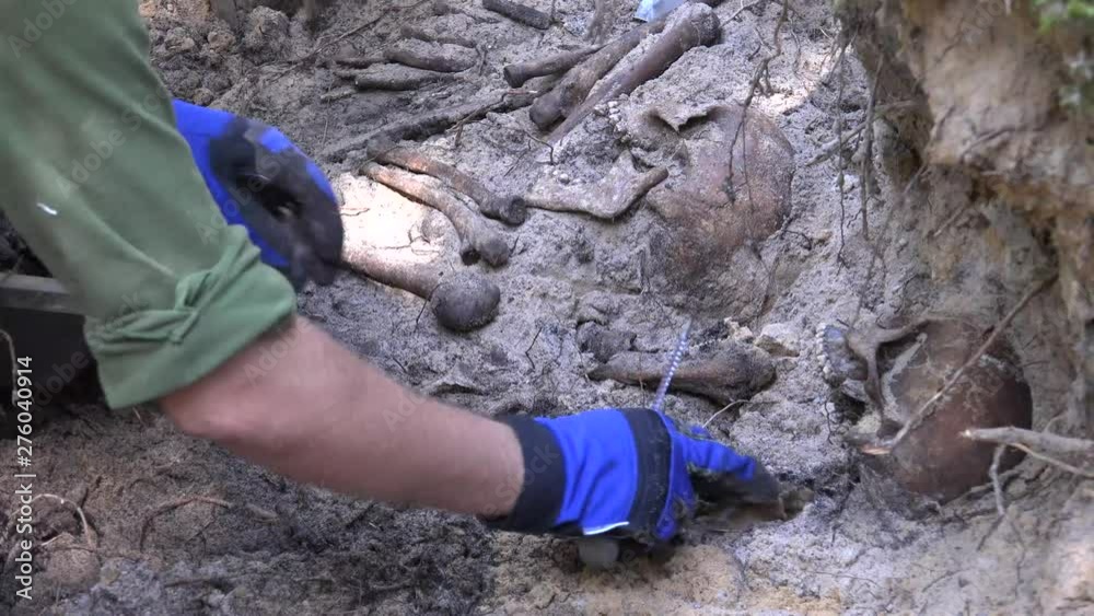 Exhumation is the act of digging up, especially a corpse. This is most ...