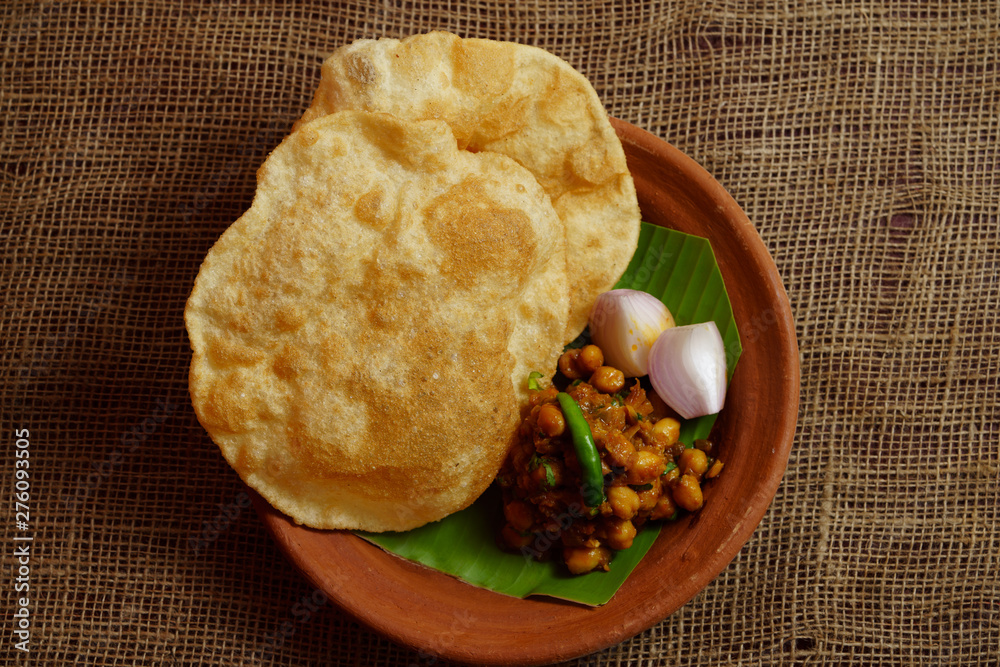 Indian dish spicy Chick Peas curry also known as Chola/Chana Masala or ...