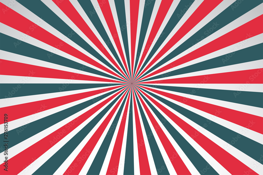 Retro rays of light Circus performance poster And past performances. Stock Vector | Adobe Stock