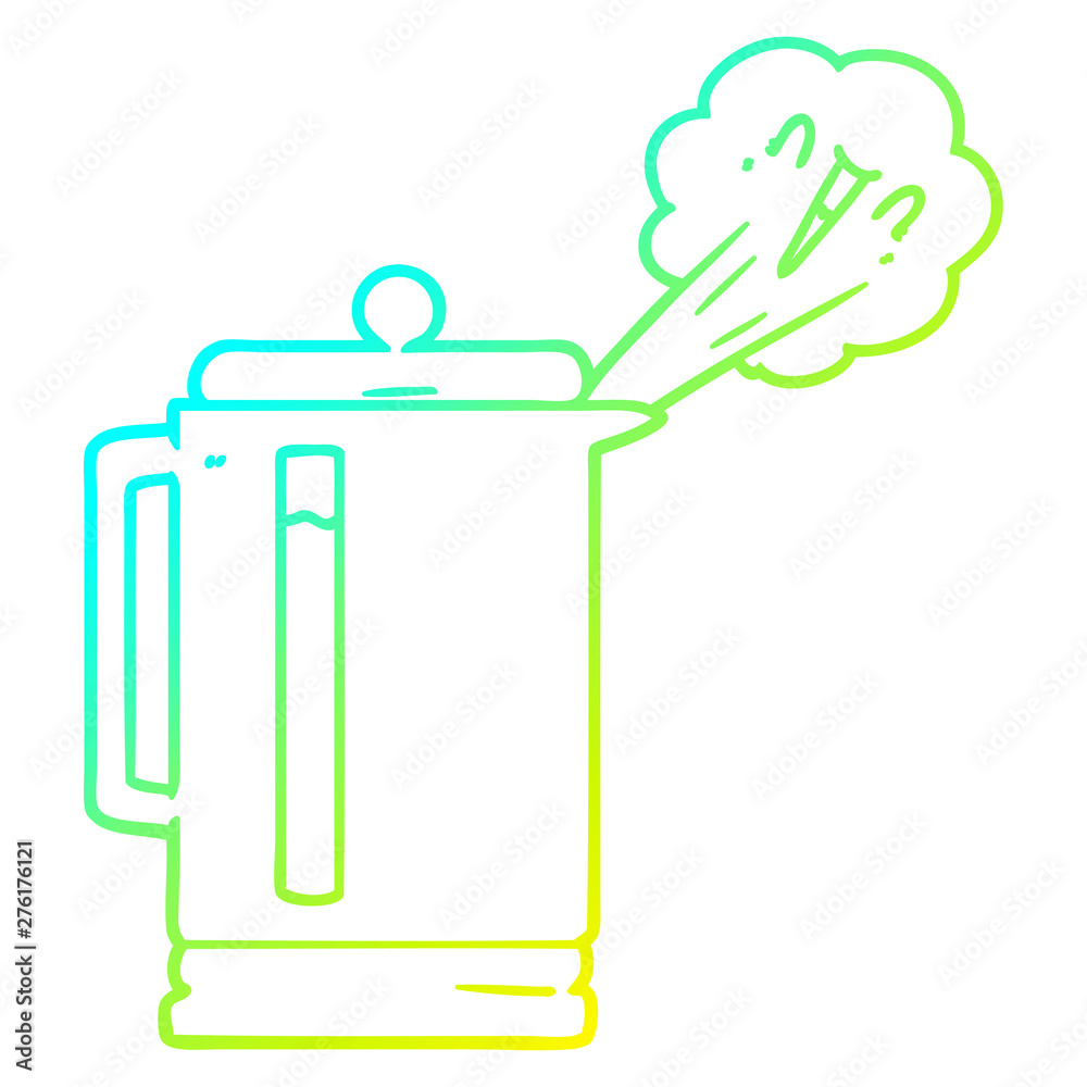Boiling Kettle Drawing