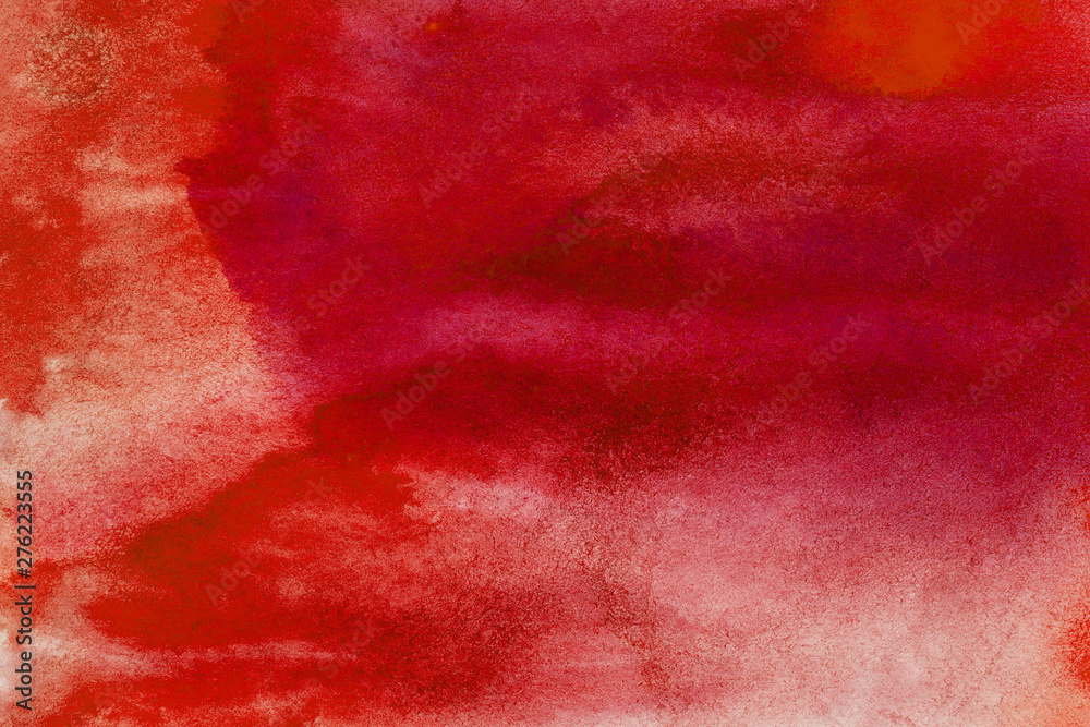 watercolor background abstract sheet of paper covered with multicolored ...
