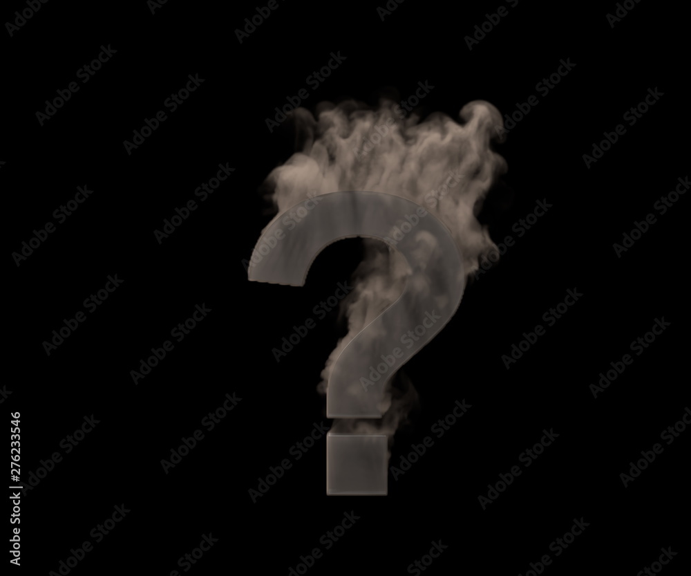 Dark Question Mark Background