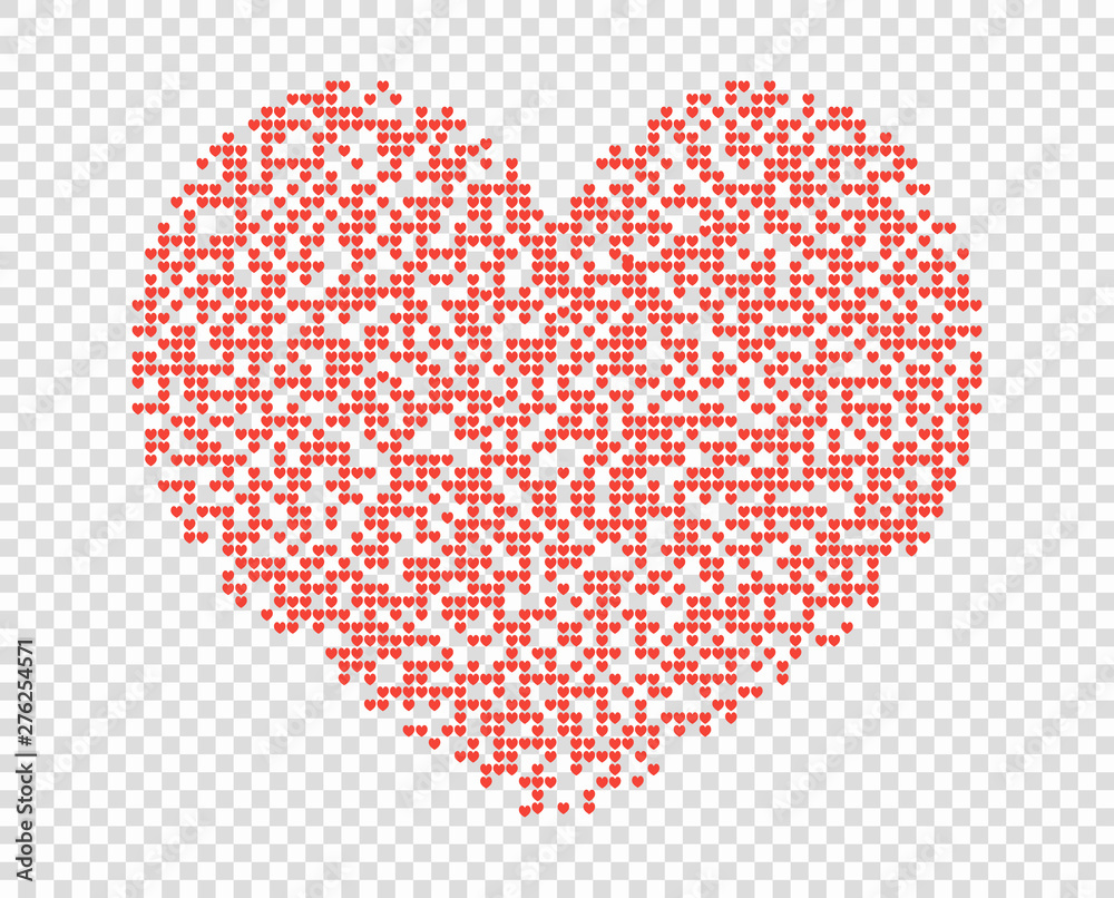 Pixel Heart Vector