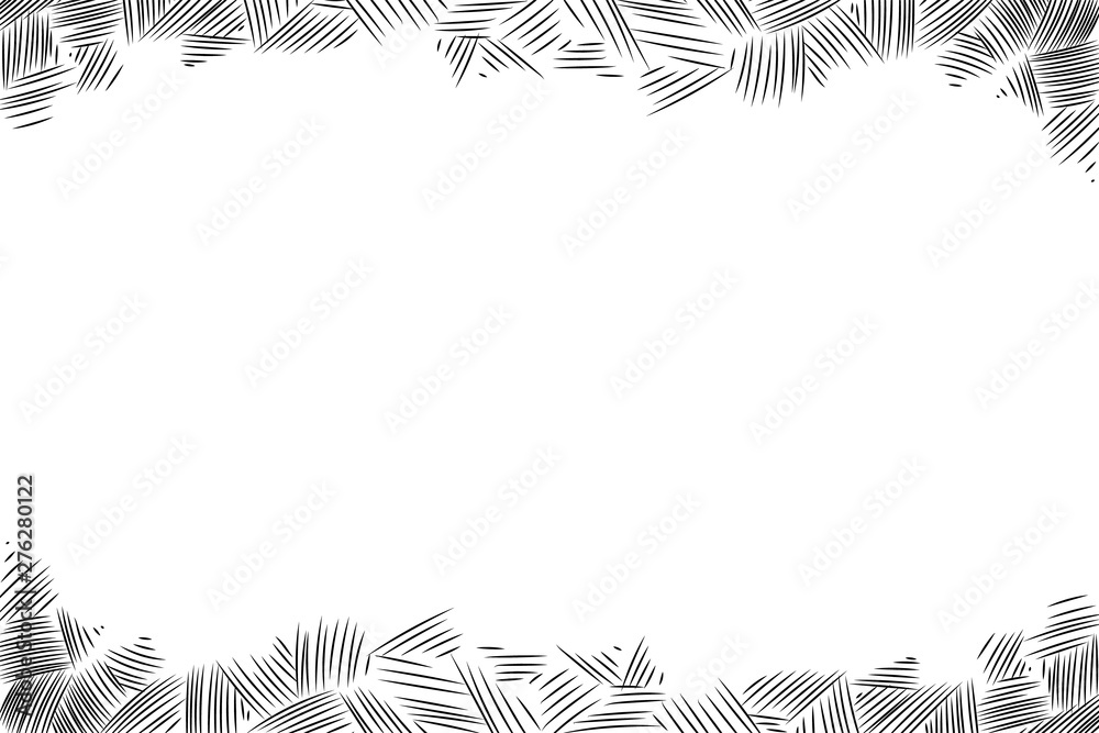 line draw frame border vector drawing style Stock Vector | Adobe Stock