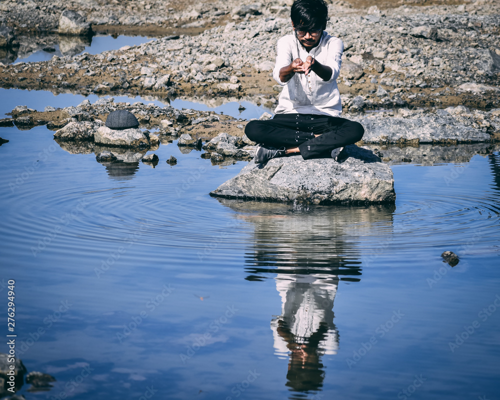Water Reflection Photography Portraits