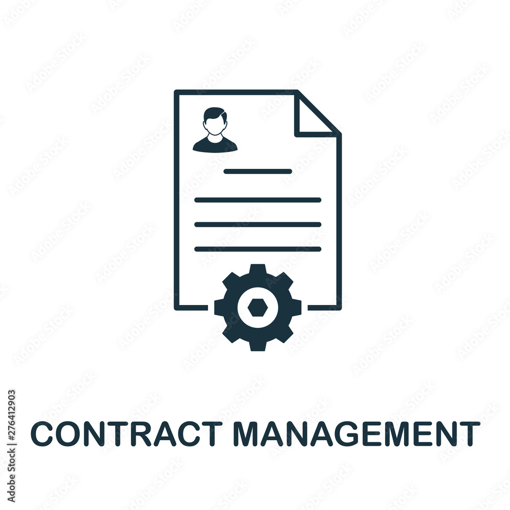 Contract Management Icon