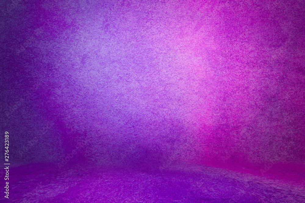 photo backdrop purple, studio background for photos wall and floor lit ...
