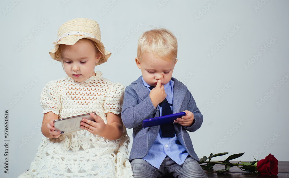 Little Kid Couple