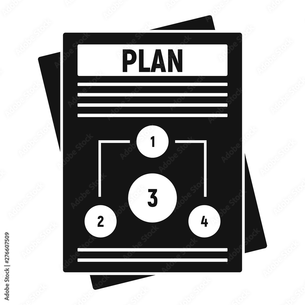 Planning Icon Vector